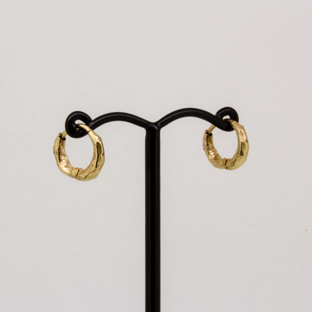 Gold Organic Hoops Micro – Krool